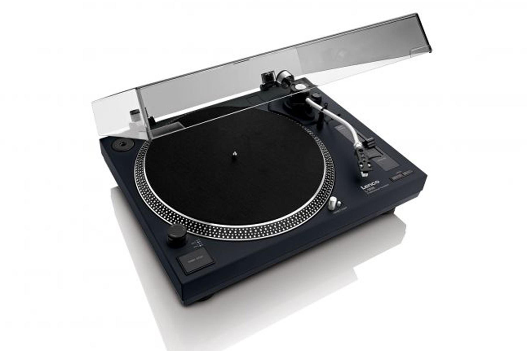 Lenco L-3808 Siyah Pikap USB Bağlantılı Direct Drive Motorlu Plak Çalar ...