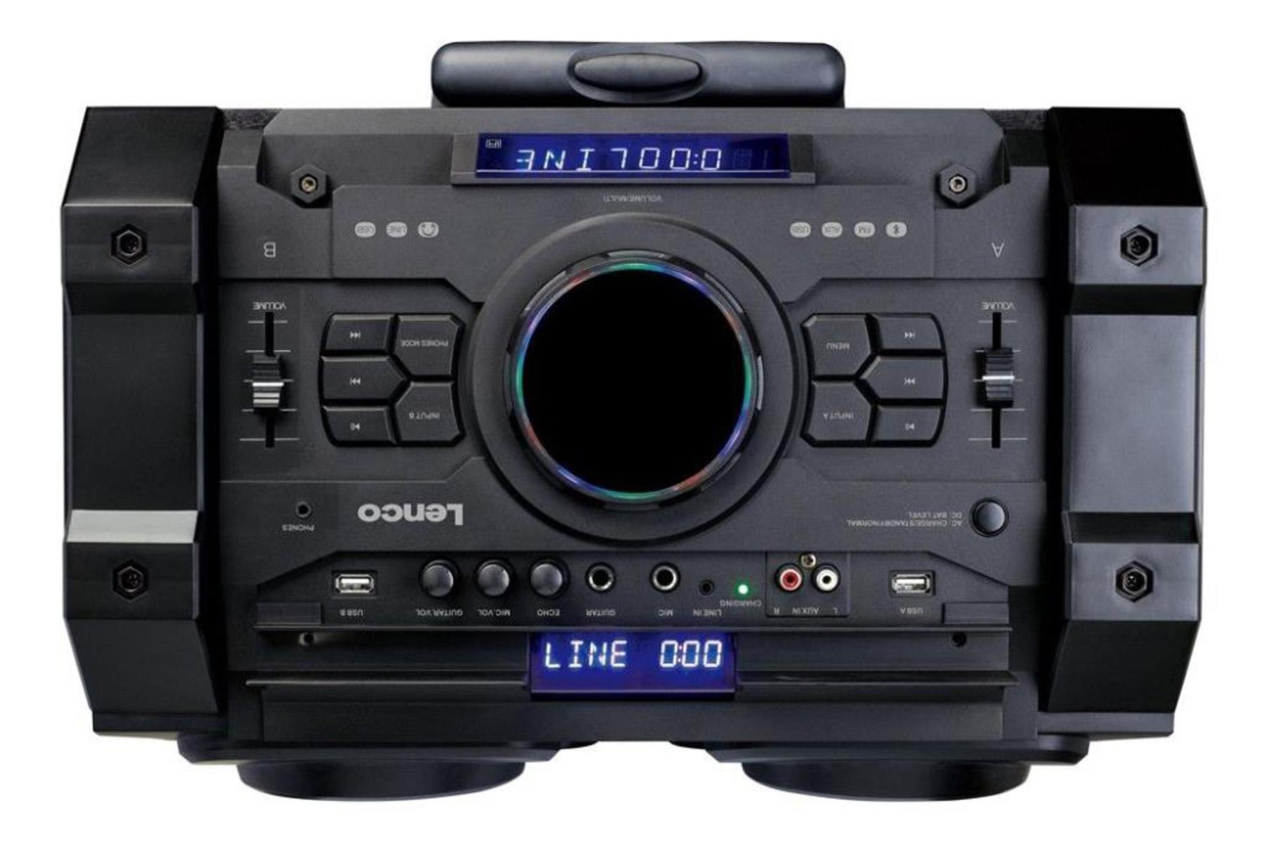 Lenco PMX-350 DJ Mixer Seyyar Ses Sistemi Trolley Speaker Mixer ...