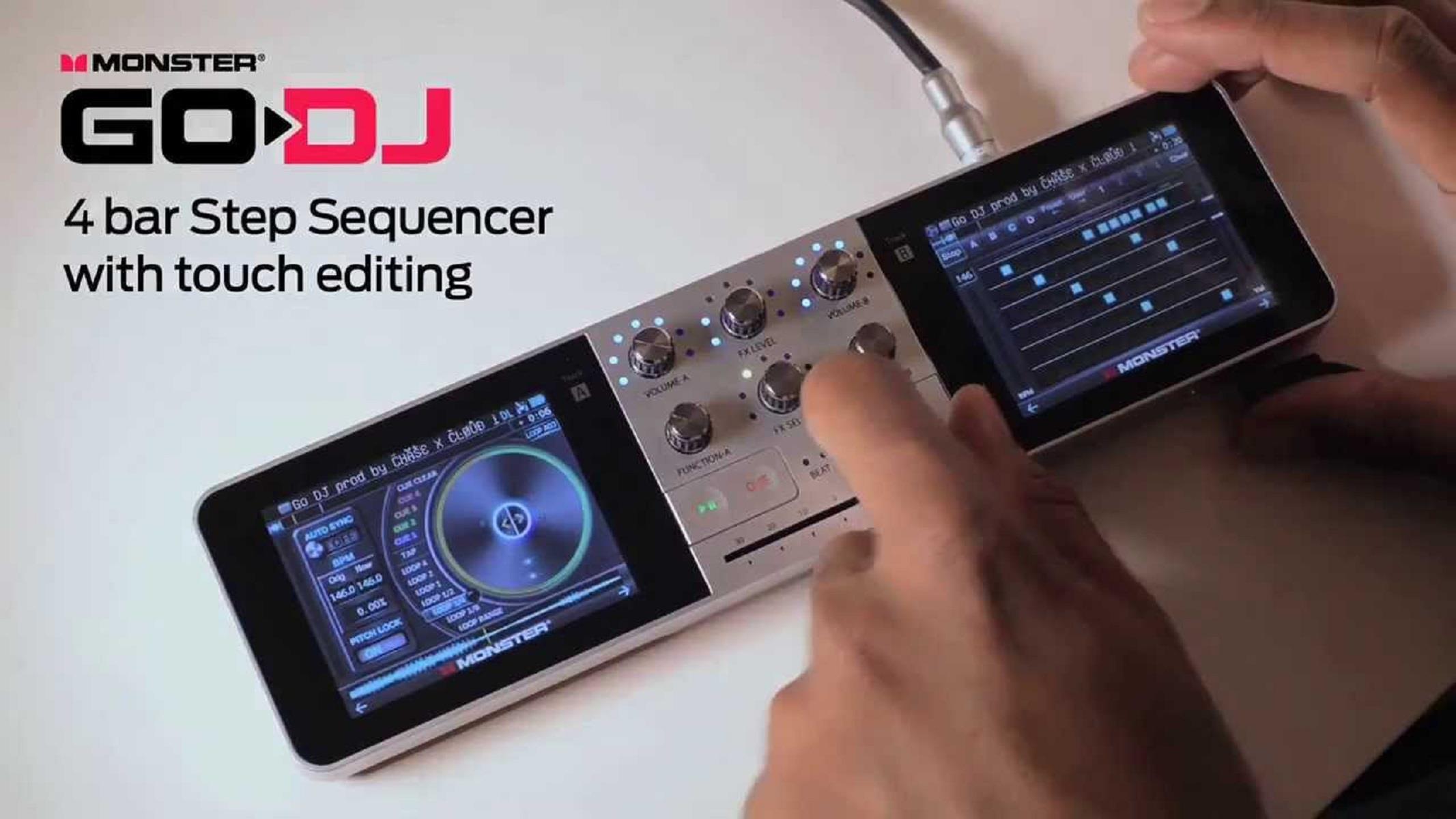 Monster Go Dj Controller Özel Çantalı ve Ayaklı Standlı - Doppler Karaoke